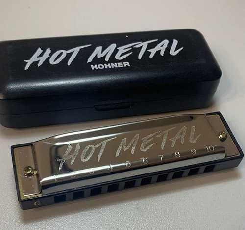 Губная гармошка Hohner hot metal, тональность C