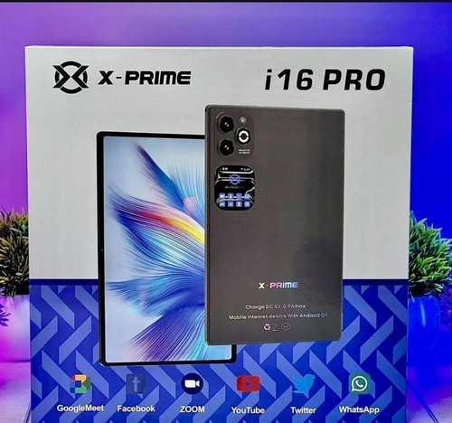 Планшет X-prime i16 pro новый, запечатанный