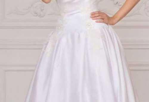 Белое платье свадебное