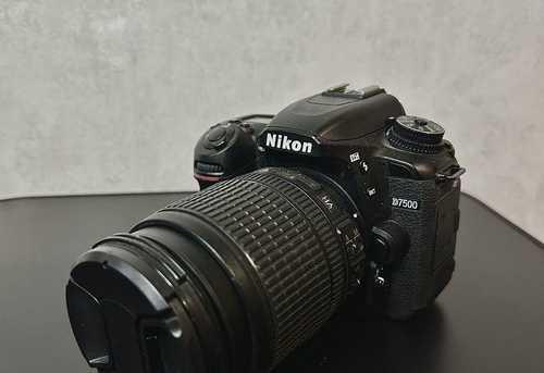 Зеркальный фотоаппарат nikon d7500