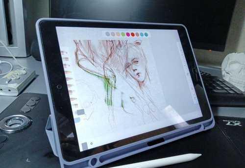 iPad 9 поколения 2021 64гб + Apple pencil 1