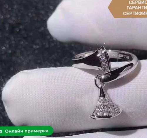 Булгари кольцо divas dream 0.30ct