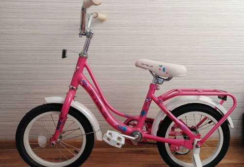 Детский велосипед stels Wind 14 Z020(2019) розовый