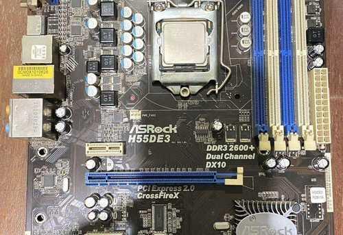 Материнская плата ASRock H55DE3 LGA1155