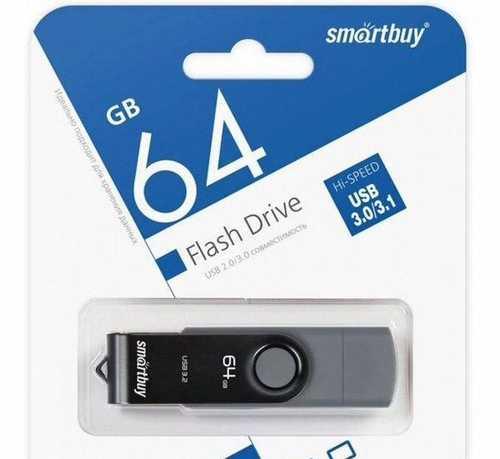 Флешка USB 3.0 64Gb SmartBuy Twist с Type-C