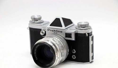 Praktina FX + Biotar 2/58 T (Germany, 1955)