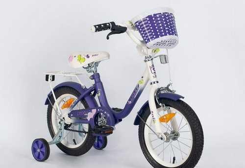 Велосипед sitis molly 14" (2022) фиолетовый