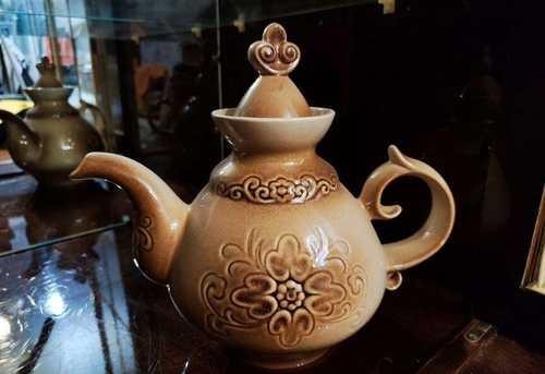 Чайник наливной СССР керамика