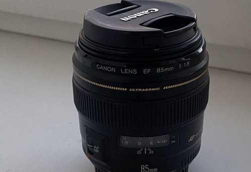 Обьектив Canon EF 85mm f/1.8 USM