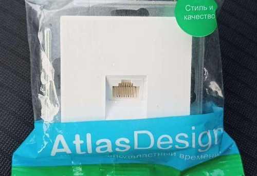 Розетка AtlasDesign компьютерная RJ45