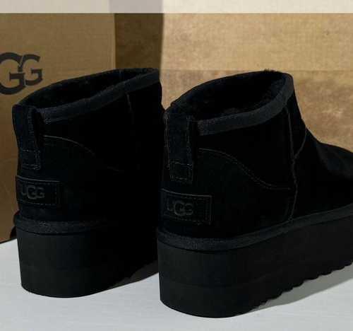 Угги Ugg Classic Ultra Mini Platform Black