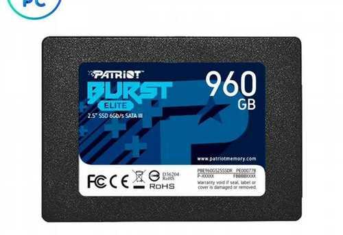 Накопитель SSD 2.5" 960GB patriot burst PBE960GS25