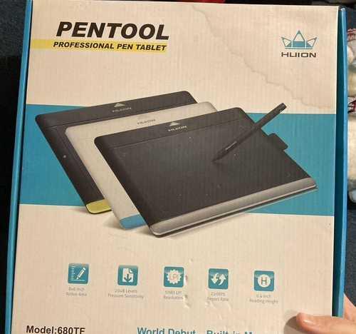 Графический планшет Pentool Huion 680tf