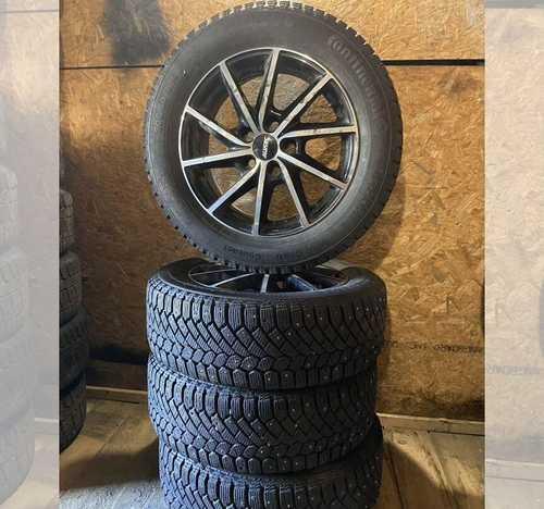 Зимние колеса на дисках Continental r16