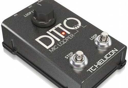 Вокальная педаль TC helicon ditto MIC looper