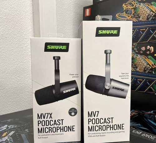 Shure MV7 USB XLR / MV7X XLR Микрофон