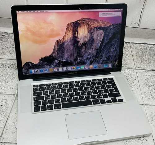 Macbook pro 15 2011 I7/4GB/HD 6490M/512SSD