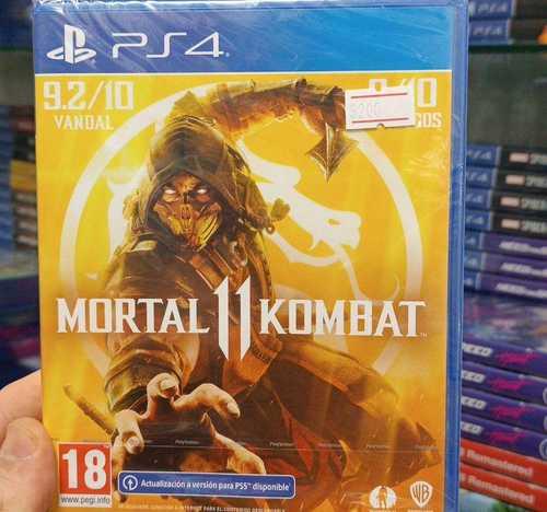 Mortal kombat 11 диск, для PlayStation 4, мк