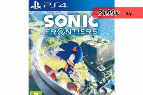 Б/у Sonic Frontiers (PS4 видеоигра, русские субтит