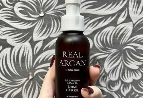 Rated green масло для сияния волос с арганой
