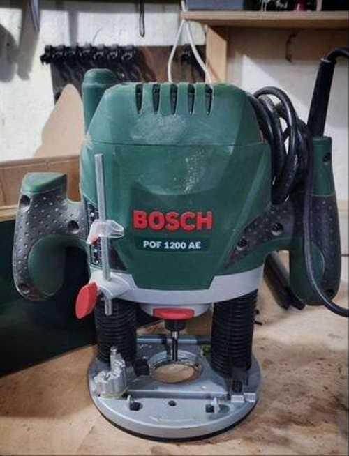 Фрезер Bosch POF 1200 AE + фрезы