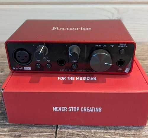 Focusrite scarlett solo 3rd gen