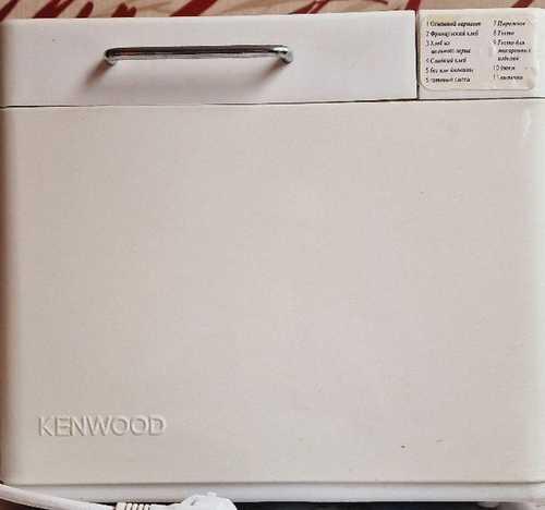 Хлебопечка kenwood bm 350