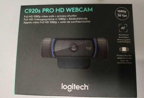 Новая вебкамера logitech c920s Pro