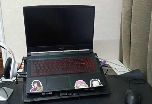 Игровой ноутбук msi katana