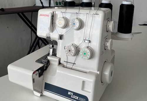 Оверлок janome 205d