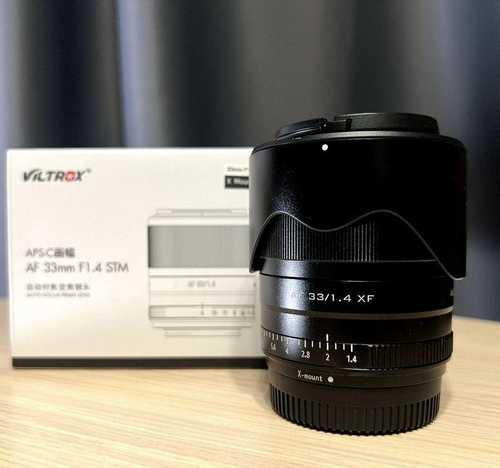 Viltrox 33mm f1.4 fujifilm x-mount