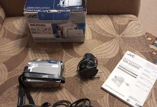 Цифровая видеокамера JVC GR-D340E