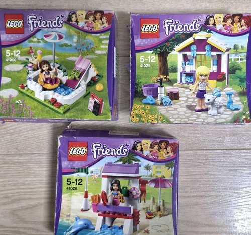 Lego friends б/у 41090, 41029, 41028