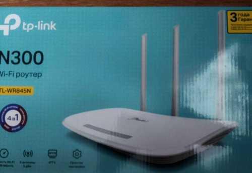 Wi-Fi роутер tp link N300 TL-WR845N