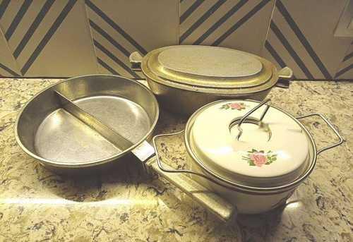 Советские металлическая посуда для готовки