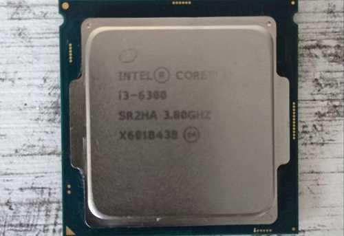 Процессор intel core i3 6300 LGA1151