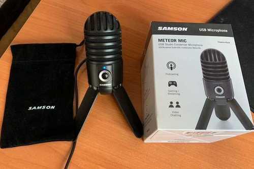 Конденсаторный микрофон Samson Meteor Mic