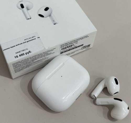 Наушники Apple AirPods 3 MagSafe (MME73) оригинал