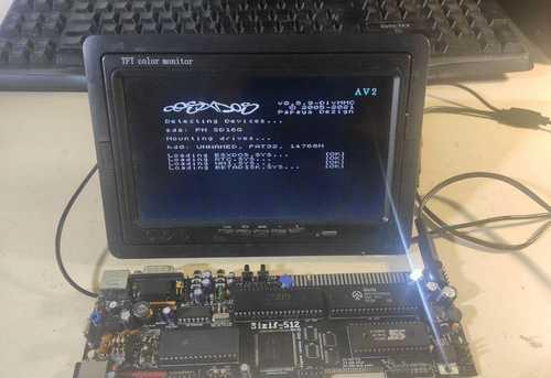 Zx sezif 512 Rev D1 Turbo клон zx spectrum