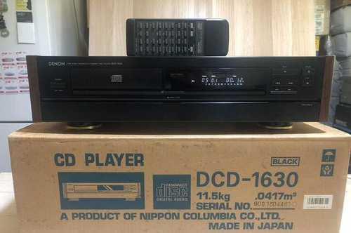 Denon DCD-1630 Black Hi-Fi CD (Япония) 1992 год