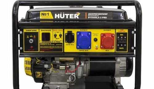 Электрогенератор Huter9500LX-3 PRO (9кВт/380В220в