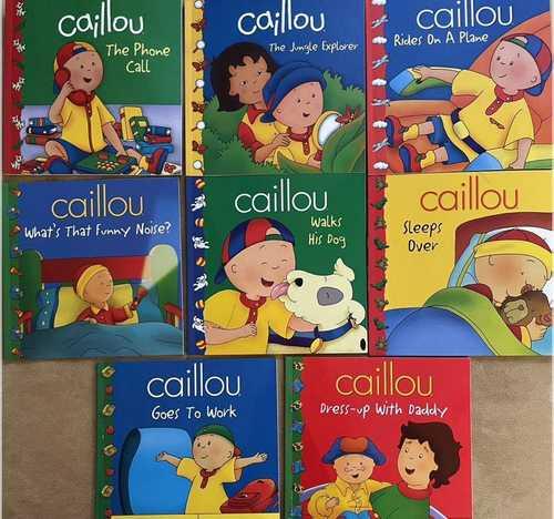 Книги Caillou