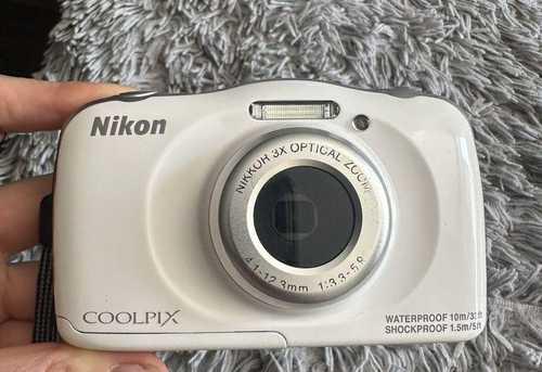 Фотоаппарат nikon coolpix s33 подводный