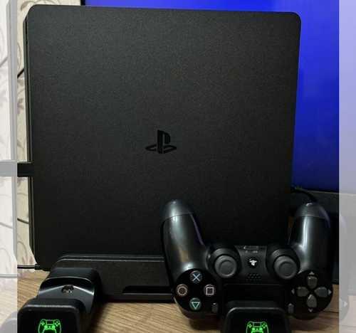 Sony playstation 4 slim 1tb с дисками