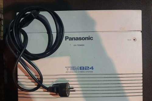 Аналоговая атс Panasonic KX-TEM824