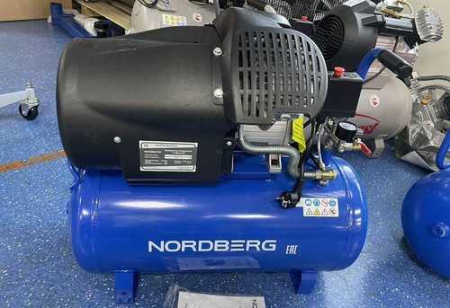 Компрессор поршневой 50л. 410 л/мин. 220В Nordberg