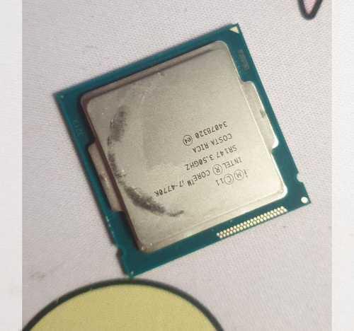 Процессор intel core i7 4770k