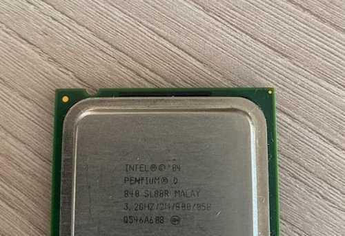 Процессор intel Pentium D 840