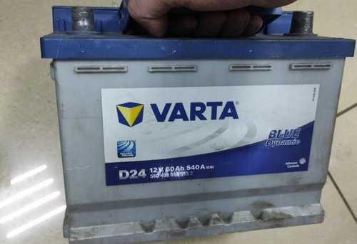 Аккумулят varta D24 Blue Dynamic242x175x190 60 Ач