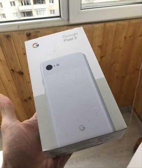 Google pixel 3 64 коробка